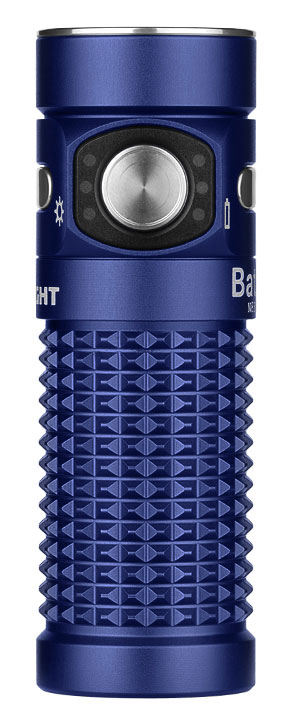 Olight Baton 4 Rechargeable LED Flashlight, Regal Blue, 1300 Max Lumens ...
