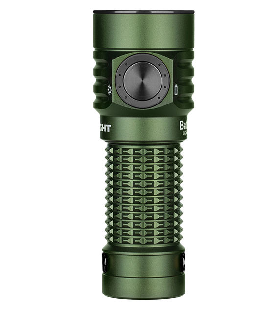 Olight Baton Turbo Rechargeable LED Flashlight, OD Green, 1000 Max ...