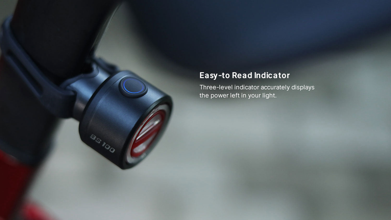 Olight BS100 Rechargeable LED Bike Tail Light, 100 Max Lumens ...