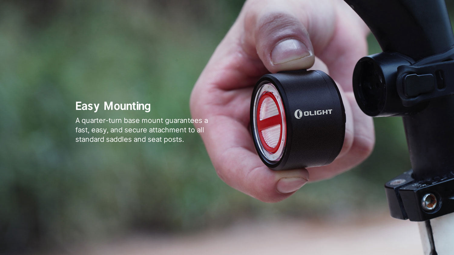 Olight BS100 Rechargeable LED Bike Tail Light, 100 Max Lumens ...