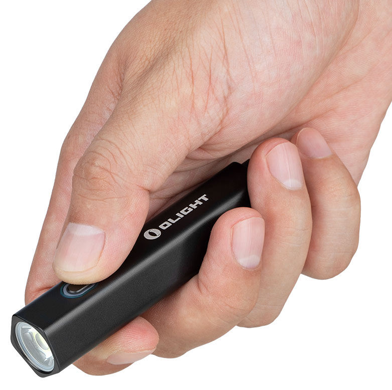 Olight Diffuse Compact Rechargeable LED Flashlight, Black, 700 Max ...