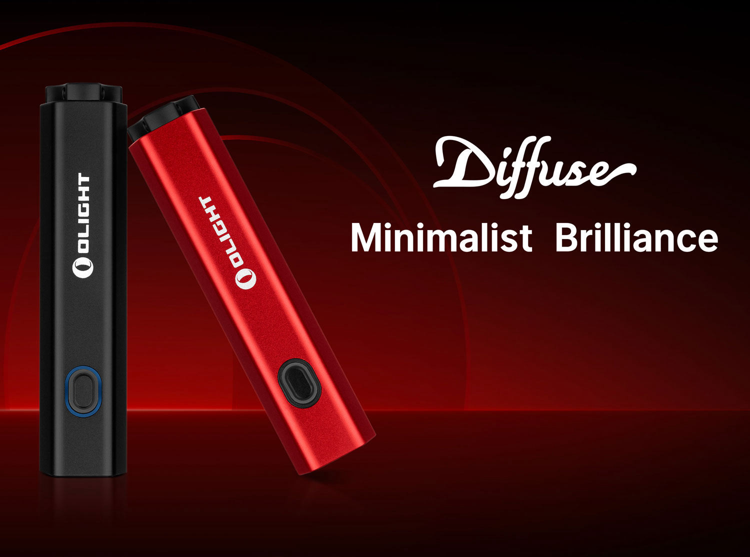 Olight Diffuse Compact Rechargeable LED Flashlight, Black, 700 Max ...