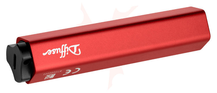 Olight Diffuse Compact Rechargeable LED Flashlight, Red, 700 Max Lumens ...