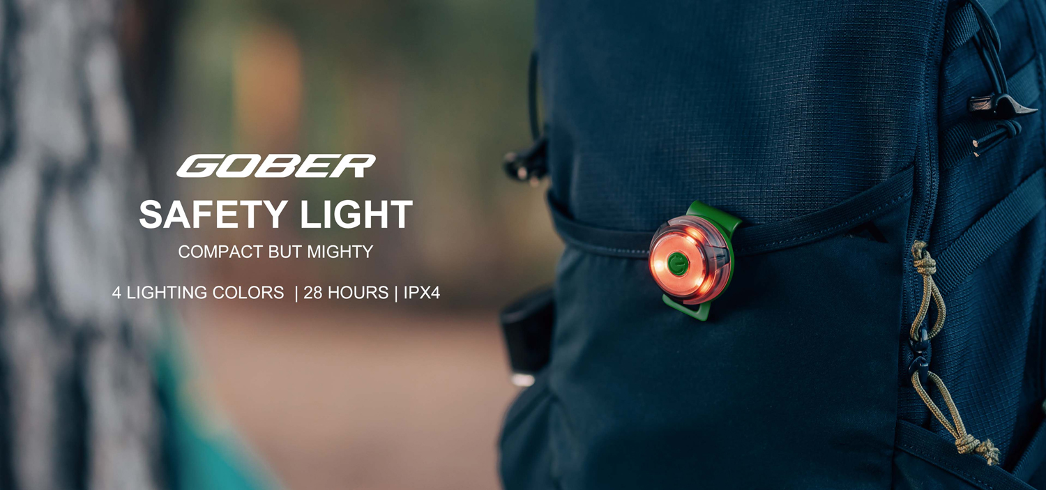 Olight Gober 4-Color Safety Light, Red, 5 Max Lumens - KnifeCenter ...