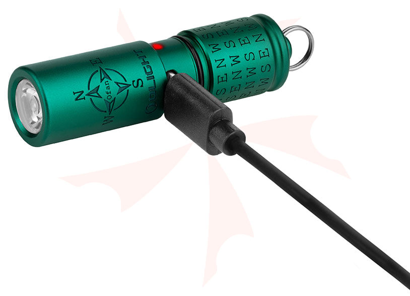 Olight i1R 2 Pro Cardinal Directions Rechargeable Keychain LED Flashlight, 180 Max Lumens ...