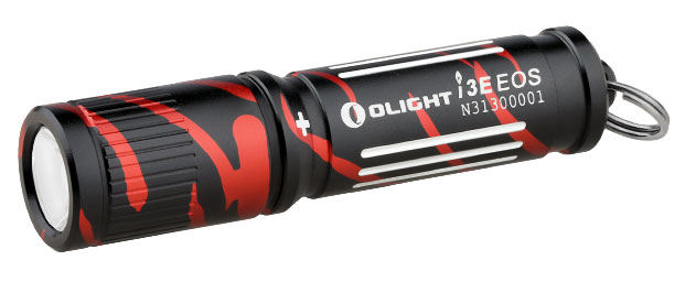 Olight i3E EOS Keychain LED Flashlight, Black Lava, 90 Max Lumens (1 x ...