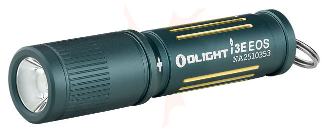 Olight i3E EOS Keychain LED Flashlight, Dream Blue, 90 Max Lumens (1 x ...