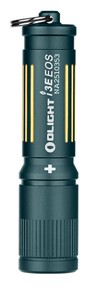 Olight i3E EOS Keychain LED Flashlight, Dream Blue, 90 Max Lumens (1 x ...