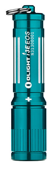 Olight i3E EOS Olight Blue Keychain LED Flashlight, 90 Max Lumens (1 x ...