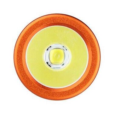 Olight i3E EOS Orange Skull Keychain LED Flashlight, 90 Max Lumens (1 x ...