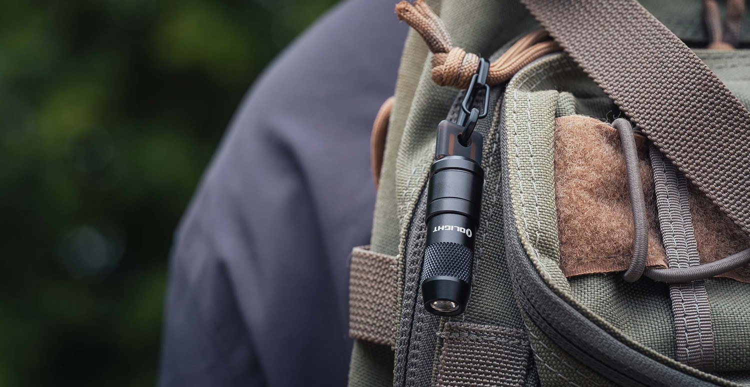 Olight iMini 2 Rechargeable Keychain LED Flashlight, OD Green, 50 Max ...