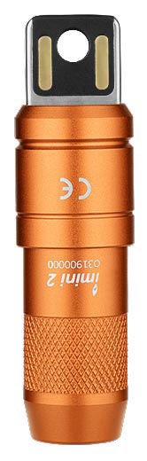 Olight iMini 2 Rechargeable Keychain LED Flashlight, Orange, 50 Max ...