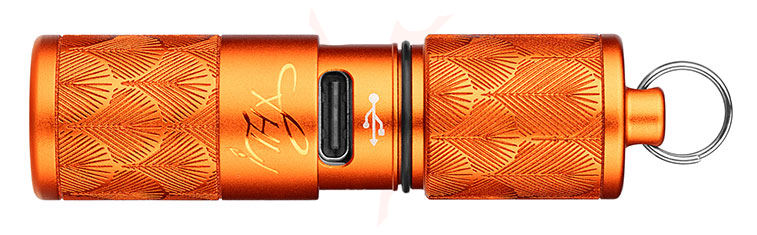 Olight iTHX Rechargeable Keychain LED Flashlight with USB-C Charging ...