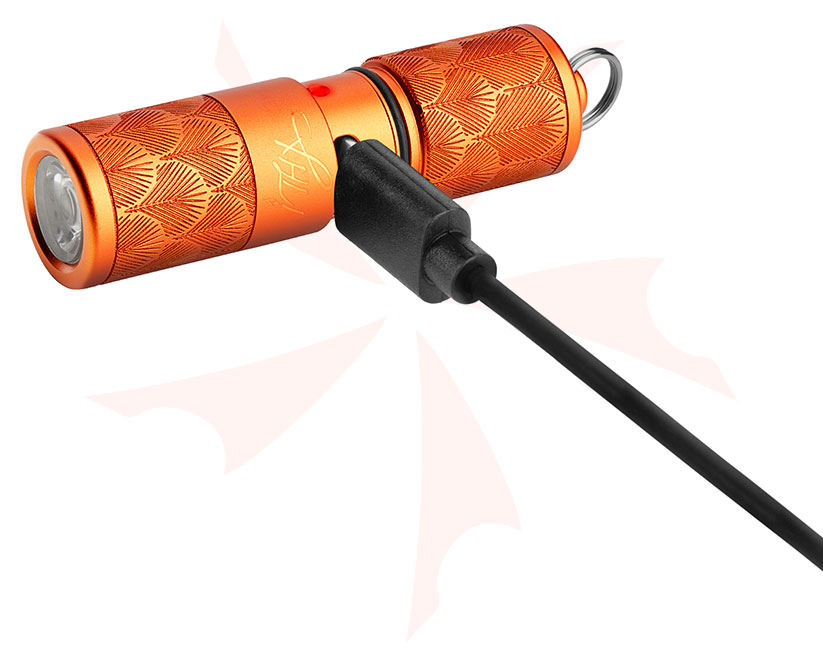 Olight iTHX Rechargeable Keychain LED Flashlight with USB-C Charging ...