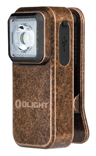 Olight Oclip Clip Light, Copper, 300 Max Lumens - KnifeCenter - OLIGHT ...