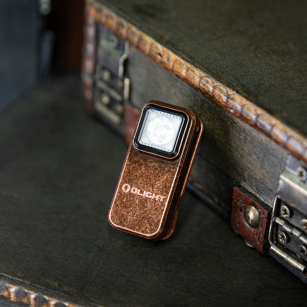 Olight Oclip Clip Light, Copper, 300 Max Lumens - KnifeCenter - OLIGHT ...
