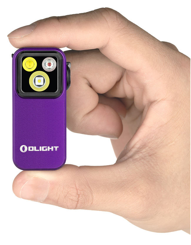 Olight Oclip Pro Clip Light, Purple, 500 Max Lumens - KnifeCenter ...
