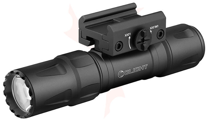 Olight Odin S Picatinny Rechargeable Tactical LED Weaponlight, Matte ...