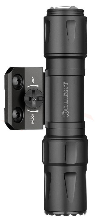 Olight Odin S M-LOK Rechargeable Tactical LED Weaponlight, Matte Black ...