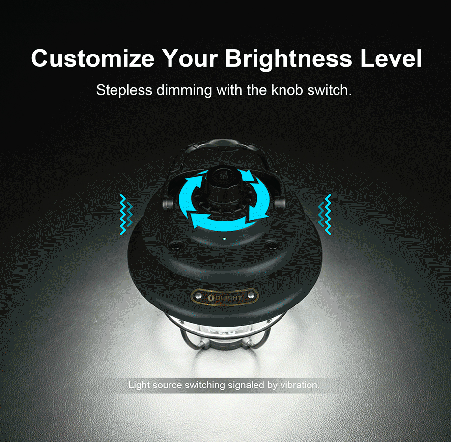Olight OLantern Classic Mini Rechargeable LED Lantern, Vintage Copper ...