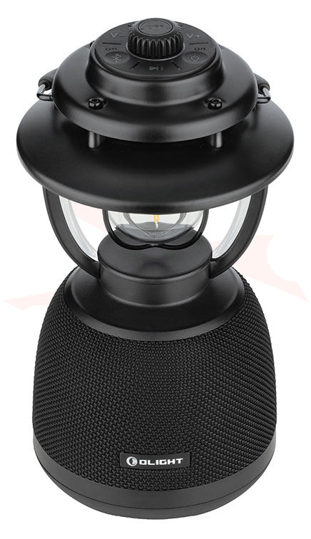 Olight OLantern Music Lantern, Black, 300 Max Lumens - KnifeCenter ...