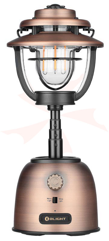 Olight OLantern Stretch Lantern, Vintage Copper, 500 Max Lumens ...