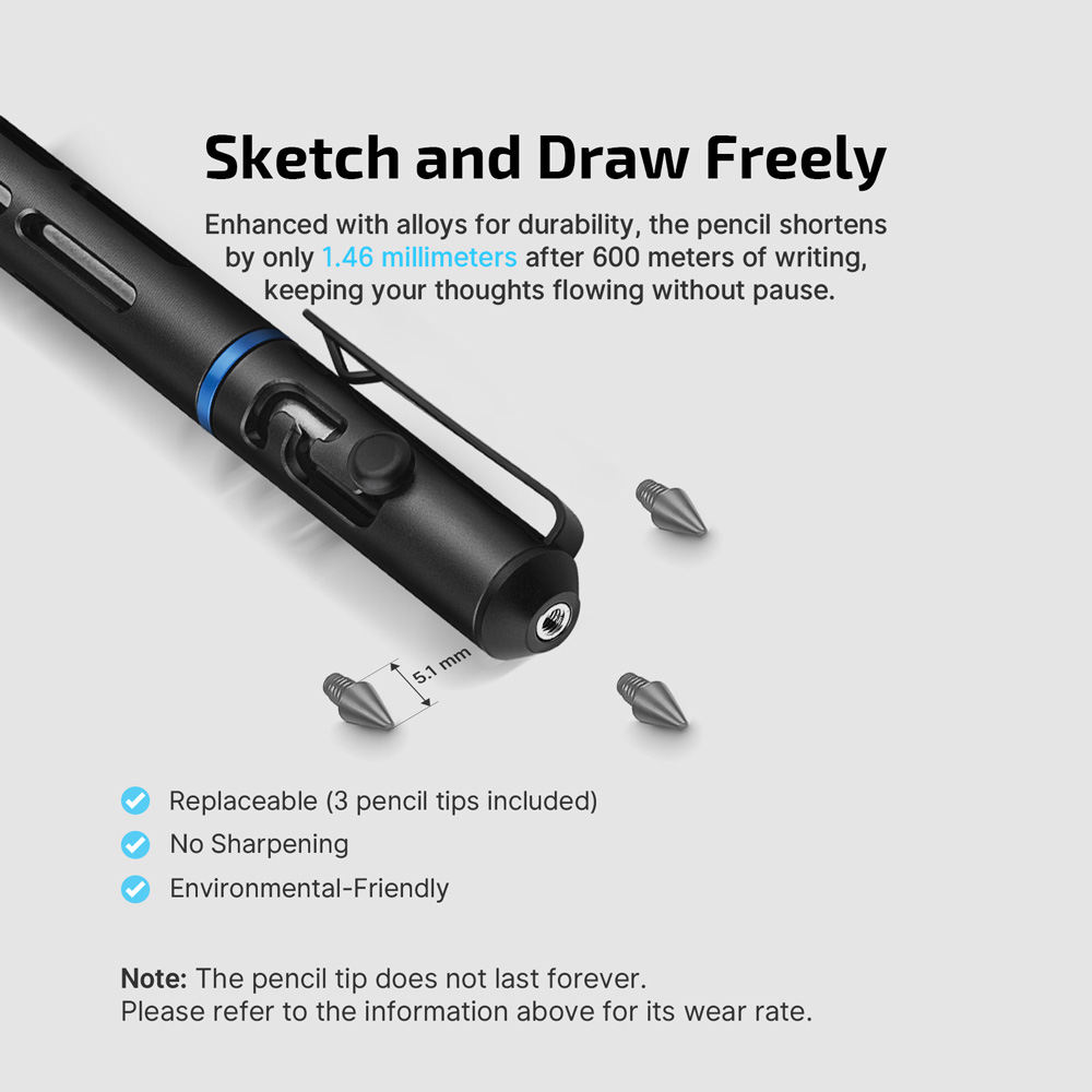 Olight O'Pen Mini 2 Bolt-Action Pen and Pencil in One, OD Green ...