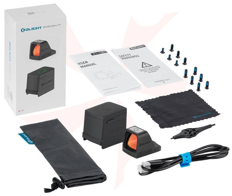 Olight Osight RD Rechargeable MOA Optic, Red - KnifeCenter - OLIGHT ...