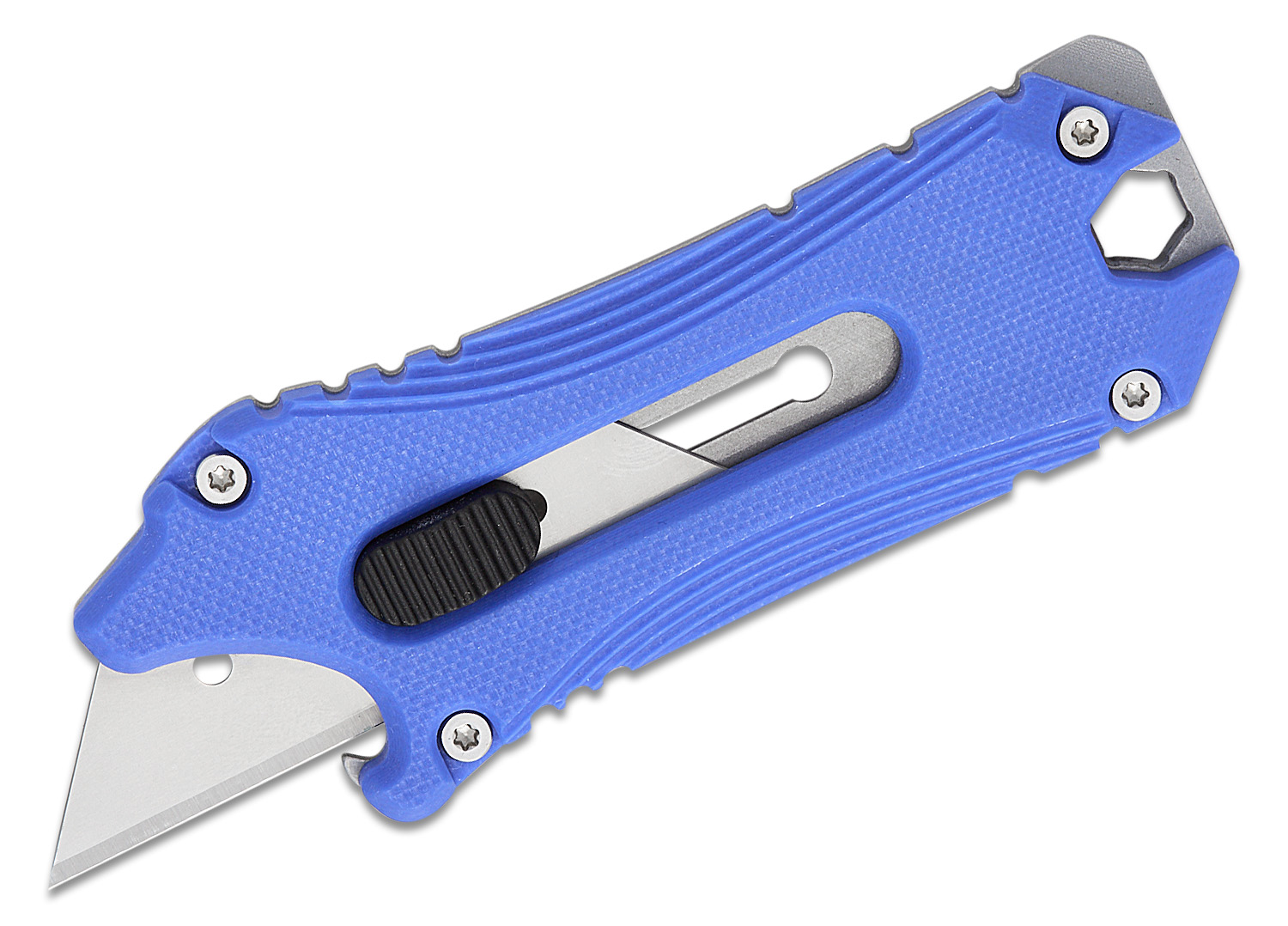 Olight Oknife Otacle Utility Knife 3.38" Closed, SK2 Blade, Blue G10 ...