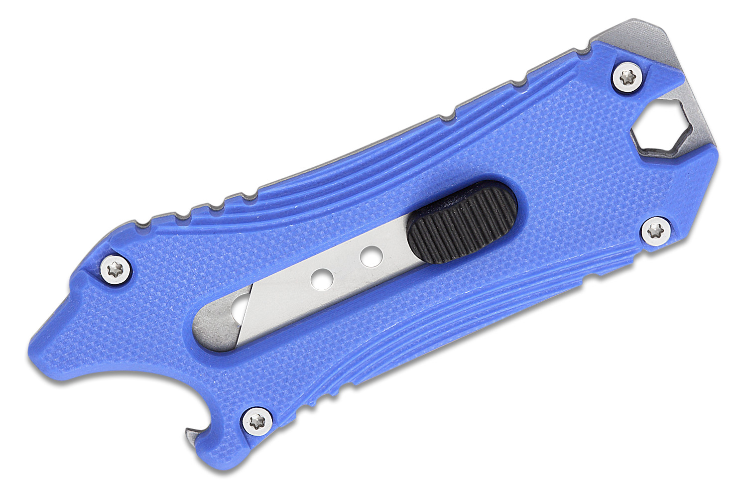 Olight Oknife Otacle Utility Knife 3.38" Closed, SK2 Blade, Blue G10 ...