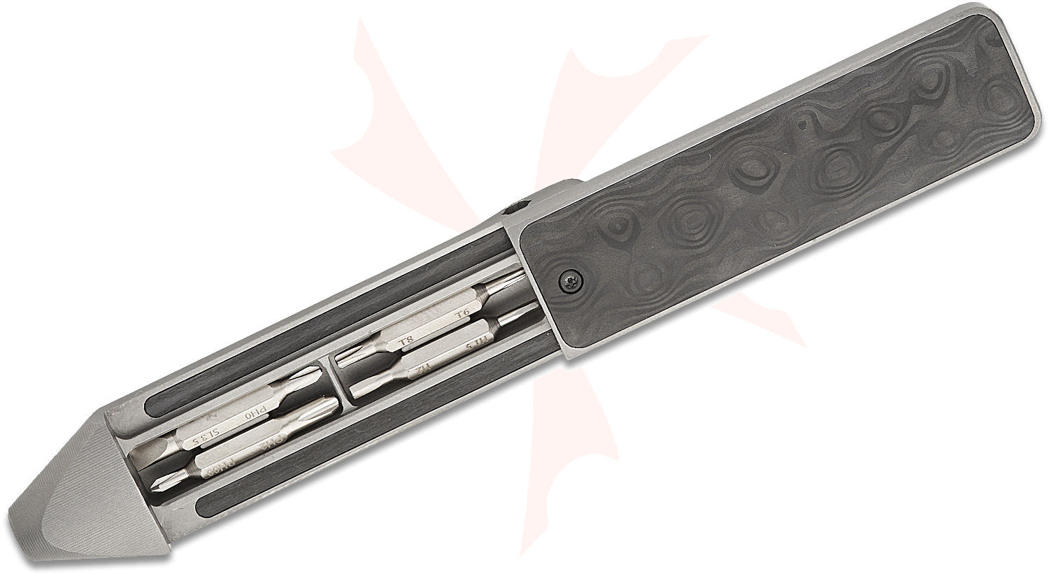 Olight Oknife Otacle D2 TI Compact EDC Multi-Bit Driver, Sandblasted ...