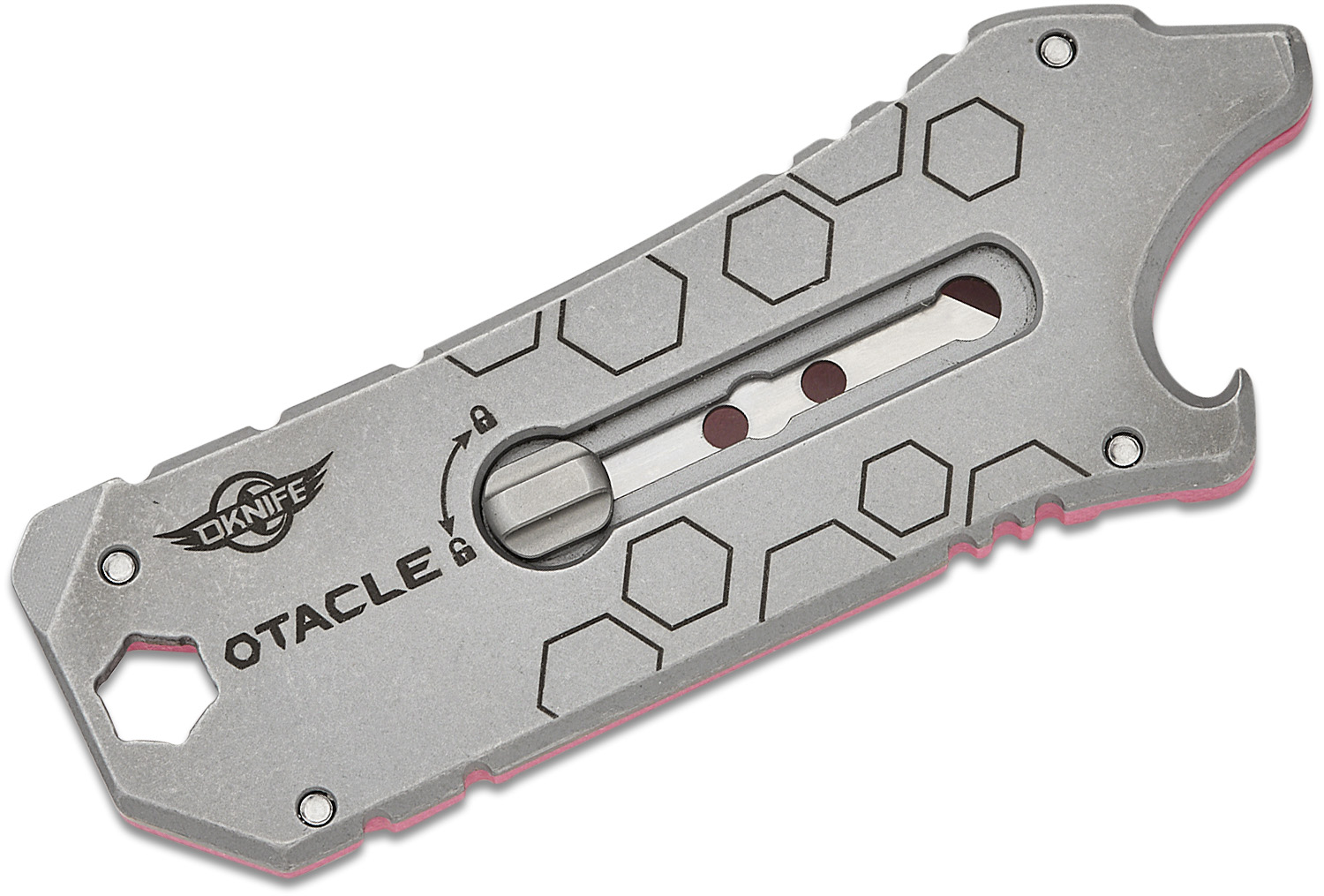 Olight Oknife Otacle Utility Knife 3.38" Closed, SK2 Blade, Doughnut ...