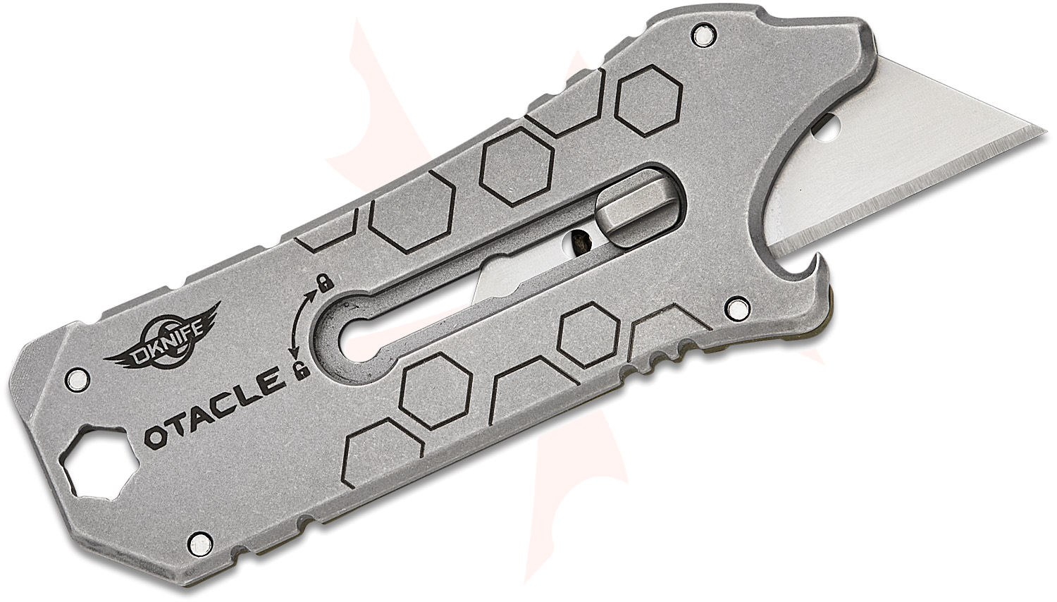 Olight Oknife Otacle Utility Knife 3.38" Closed, SK2 Blade, Olive Green ...