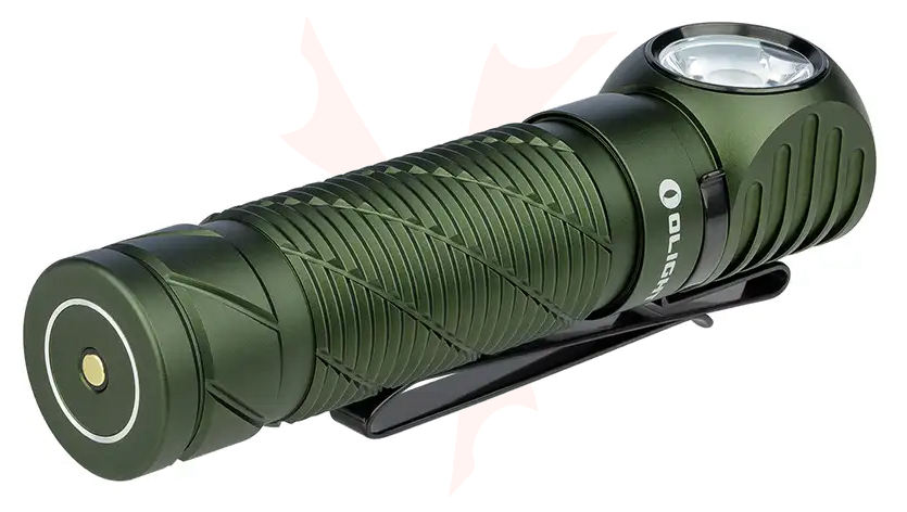 Olight Perun 2 OD Green Right-Angle Rechargeable LED Flashlight with ...
