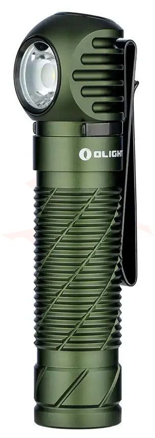 Olight Perun 2 OD Green Right-Angle Rechargeable LED Flashlight with ...