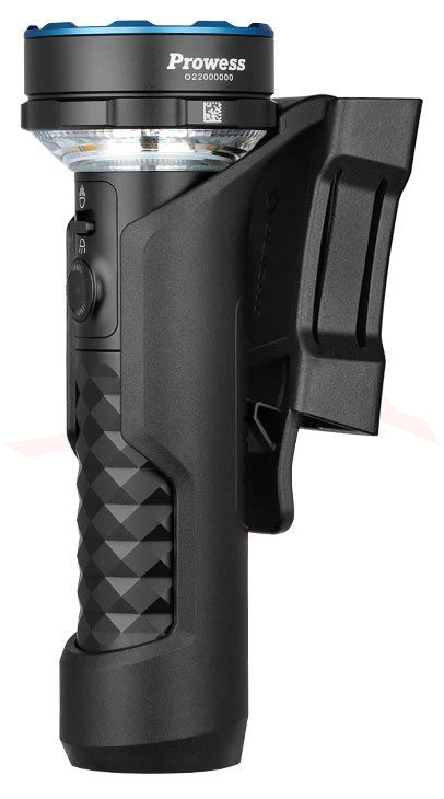 Olight Prowess Dual-Direction LED Flashlight with Holster, Black, 5,000 Max Lumens - KnifeCenter ...