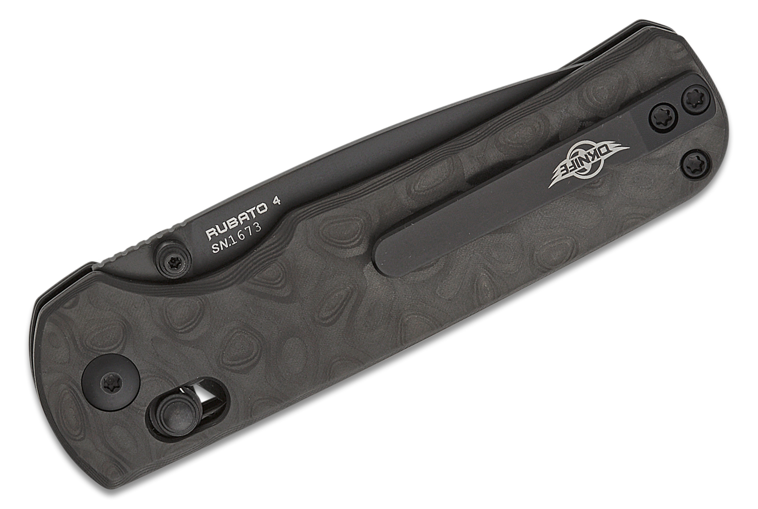 Oknife Limited Edition Rubato 4 Rail Lock Folding Knife 3.04" CPM-S35VN ...