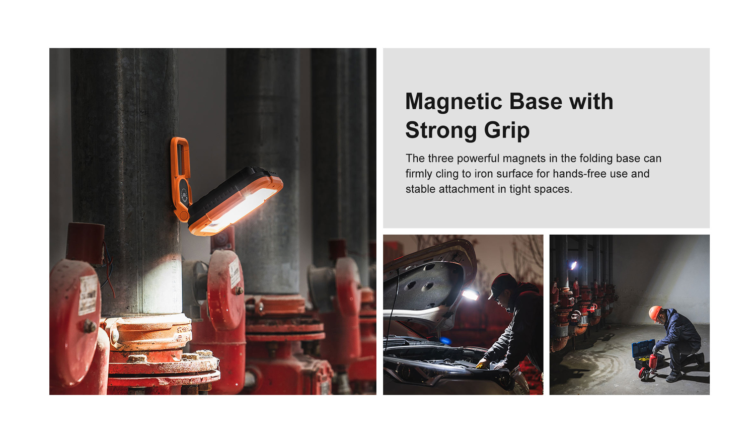 Olight Swivel Pro Max Rechargeable LED/COB Work Light, Moss Green, 1600 ...