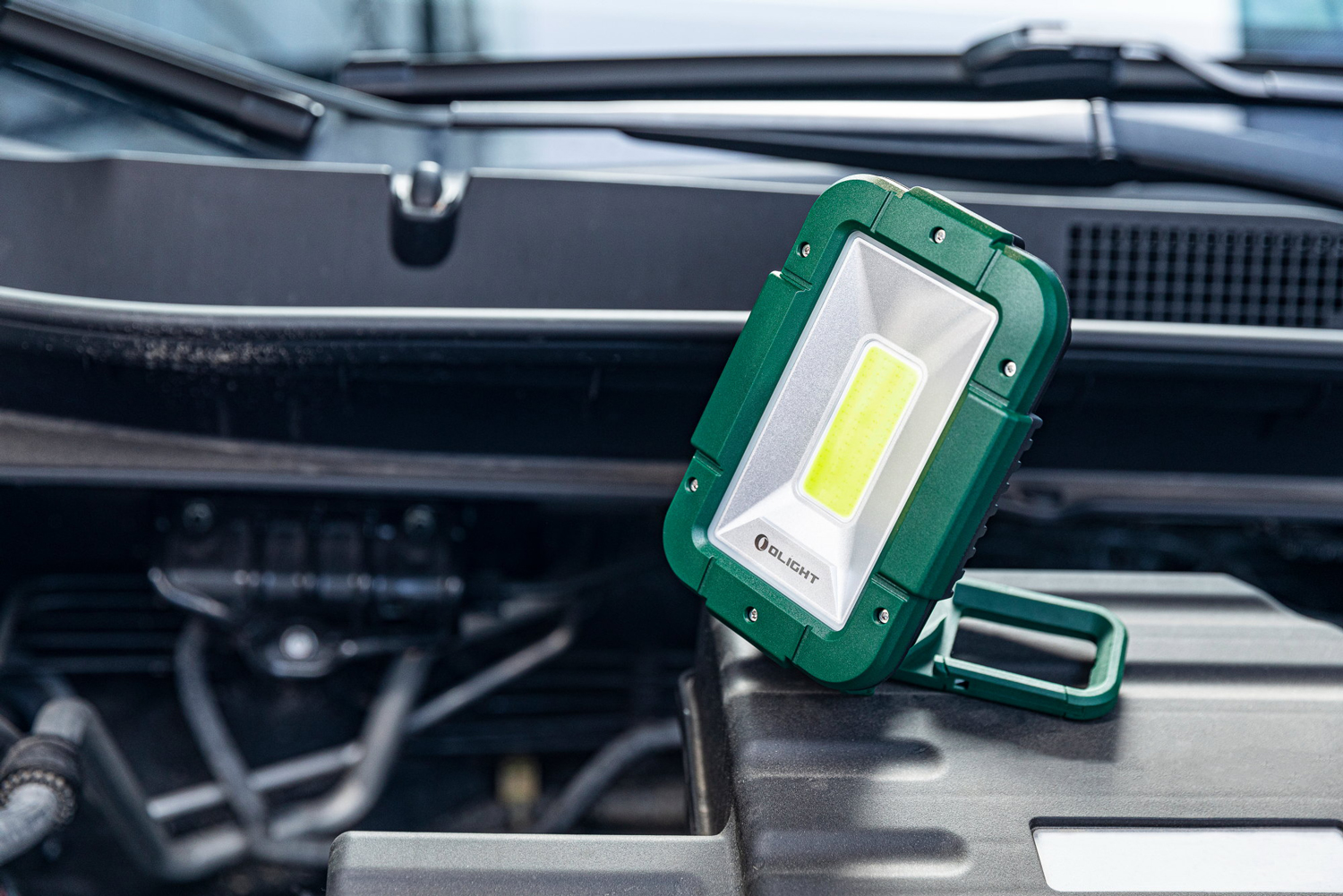 Olight Swivel Pro Max Rechargeable LED/COB Work Light, Moss Green, 1600 ...