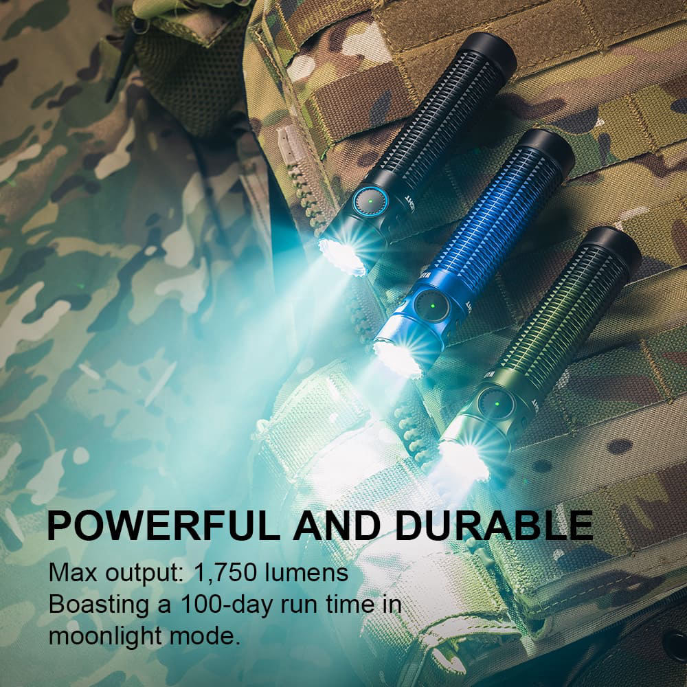 Olight Warrior Mini 3 Rechargeable LED Tactical Flashlight, Desert Tan ...