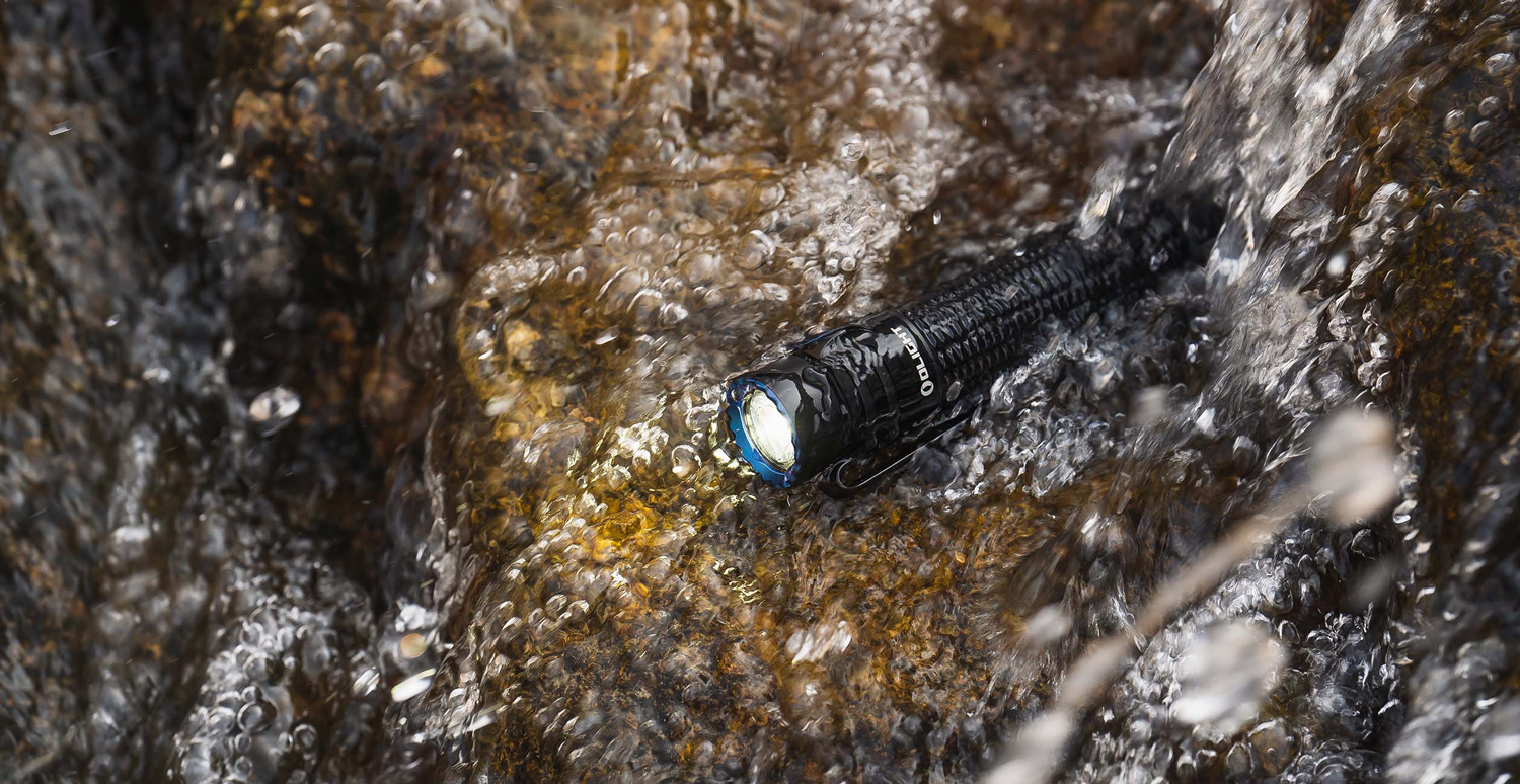 Olight Warrior Mini 3 Rechargeable LED Tactical Flashlight, Black, 1750 ...