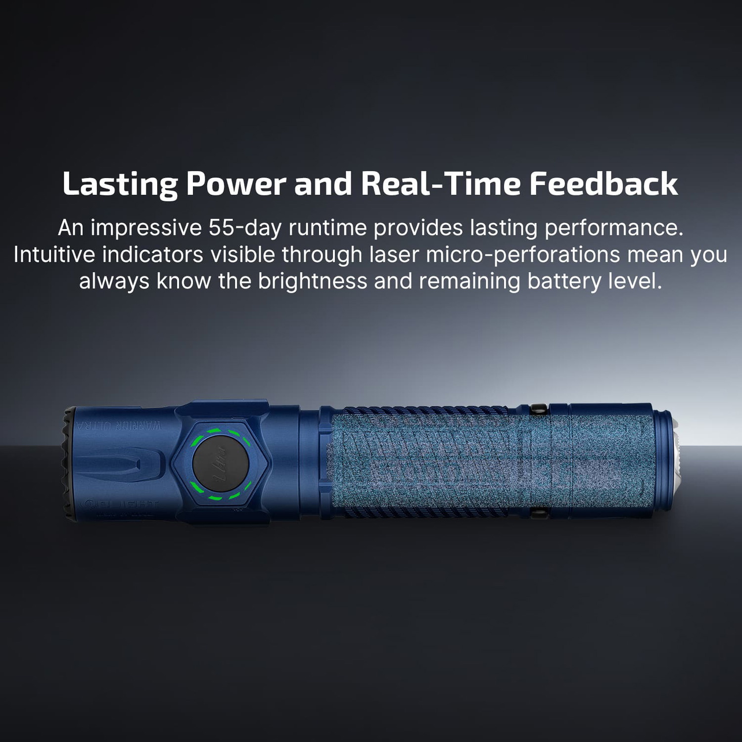 Olight Warrior Ultra Lightweight Tactical Rechargeable LED Flashlight ...