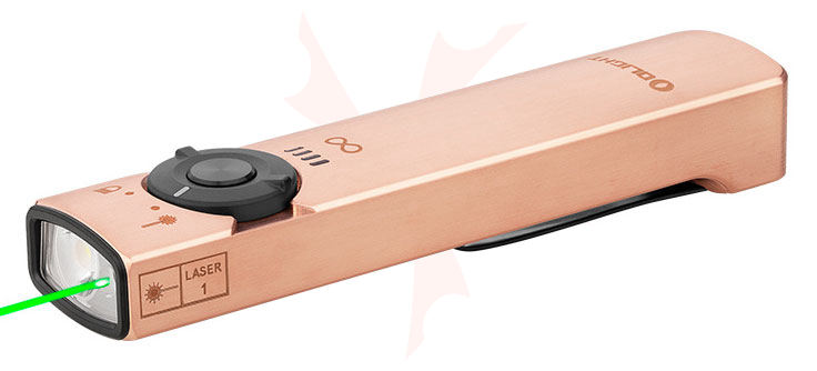 Olight Limited Edition Eternal 3 Copper Arkfeld Rechargeable LED Flat ...