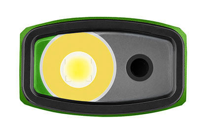 Olight Arkfeld Rechargeable Neutral White LED Flat Flashlight, Lime ...