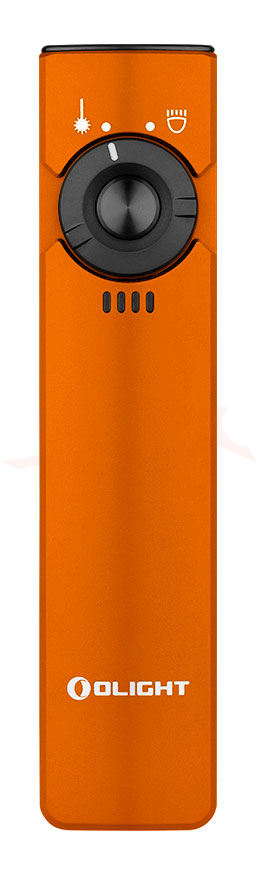 Olight Arkfeld Rechargeable Cool White LED Flat Flashlight, Orange ...