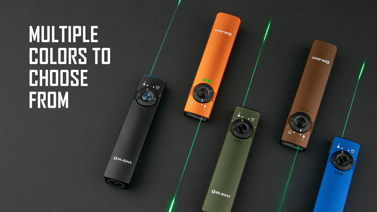 Olight Arkfeld Rechargeable Cool White LED Flat Flashlight, Orange ...