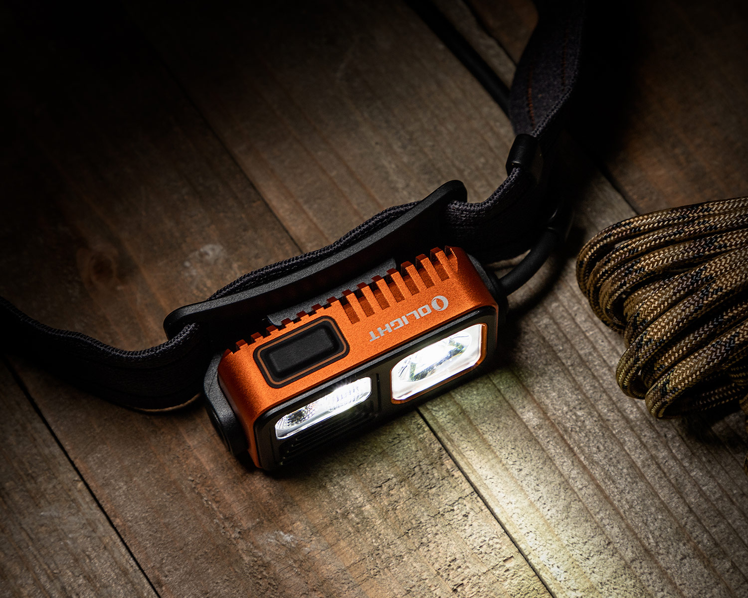 Olight Array 2S USB-C Rechargeable LED Running Headlamp/Flashlight ...