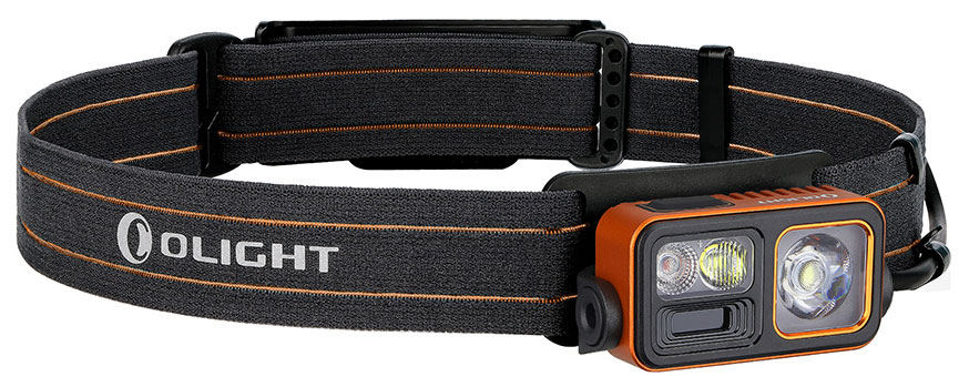 Olight Array 2S USB-C Rechargeable LED Running Headlamp/Flashlight, Orange, 1000 Max Lumens ...