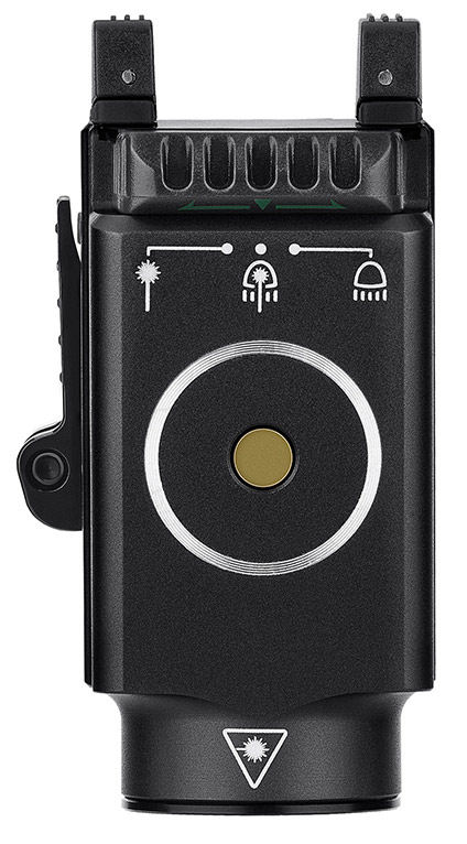 Olight Baldr S Tactical LED Weaponlight with Blue Laser, Black, 800 Max ...