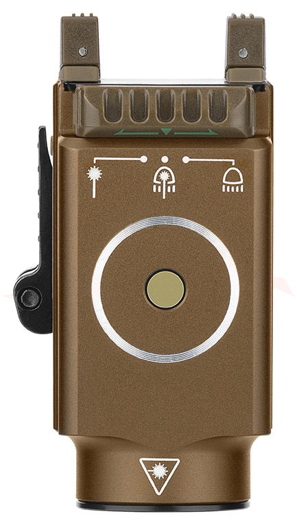 Olight Baldr S Tactical LED Weaponlight with Blue Laser, Desert Tan ...